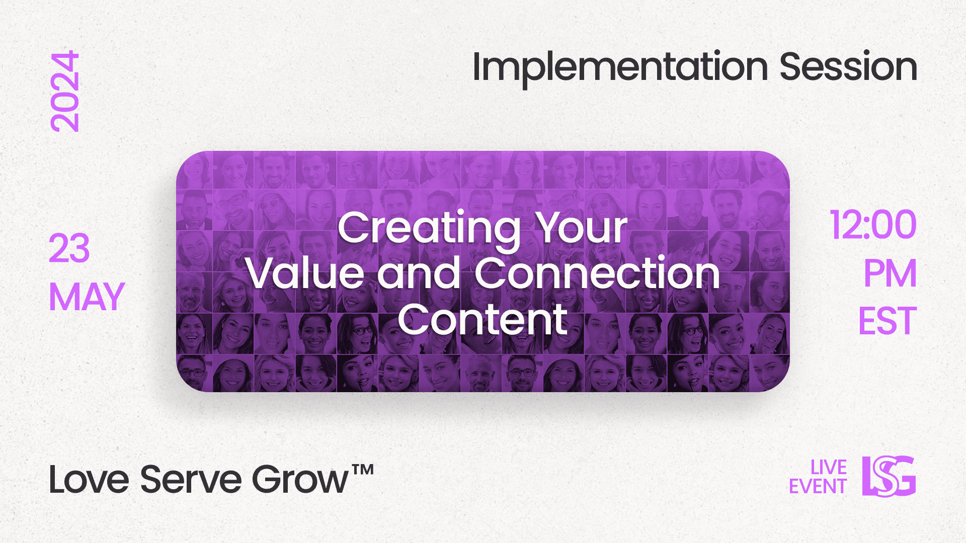 Implementation Session - Creating Your Value and Connection Content - Your Virtual Upline